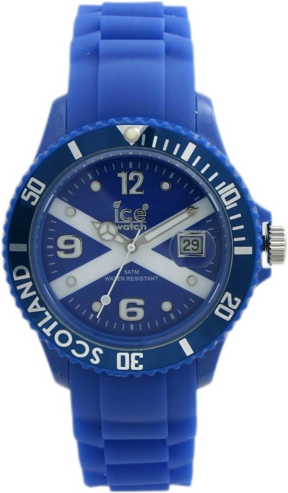 Ice-Watch World Scotland Unisex Silicone Watch WO.SC.U.S : Amazon.co.uk ...