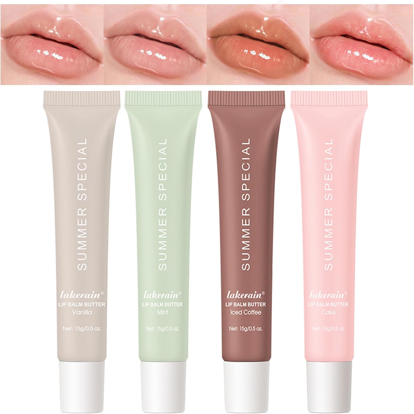Amazon.com : Summer Fridays The Mini Neutrals Lip Butter Balm Set ...