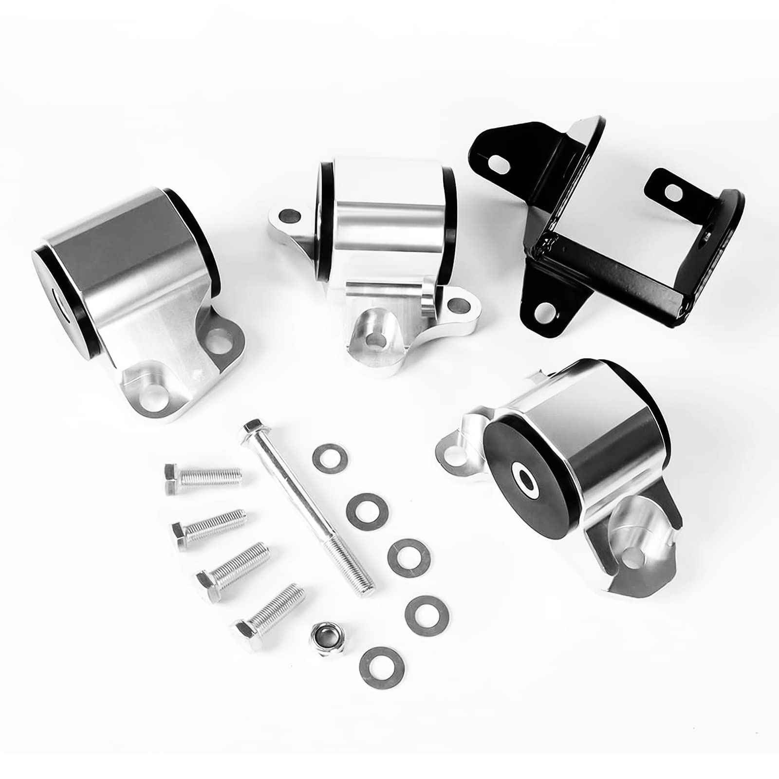 Endxedo Engine Billet Motor Mount Bracket Kit Compatible with Honda ...
