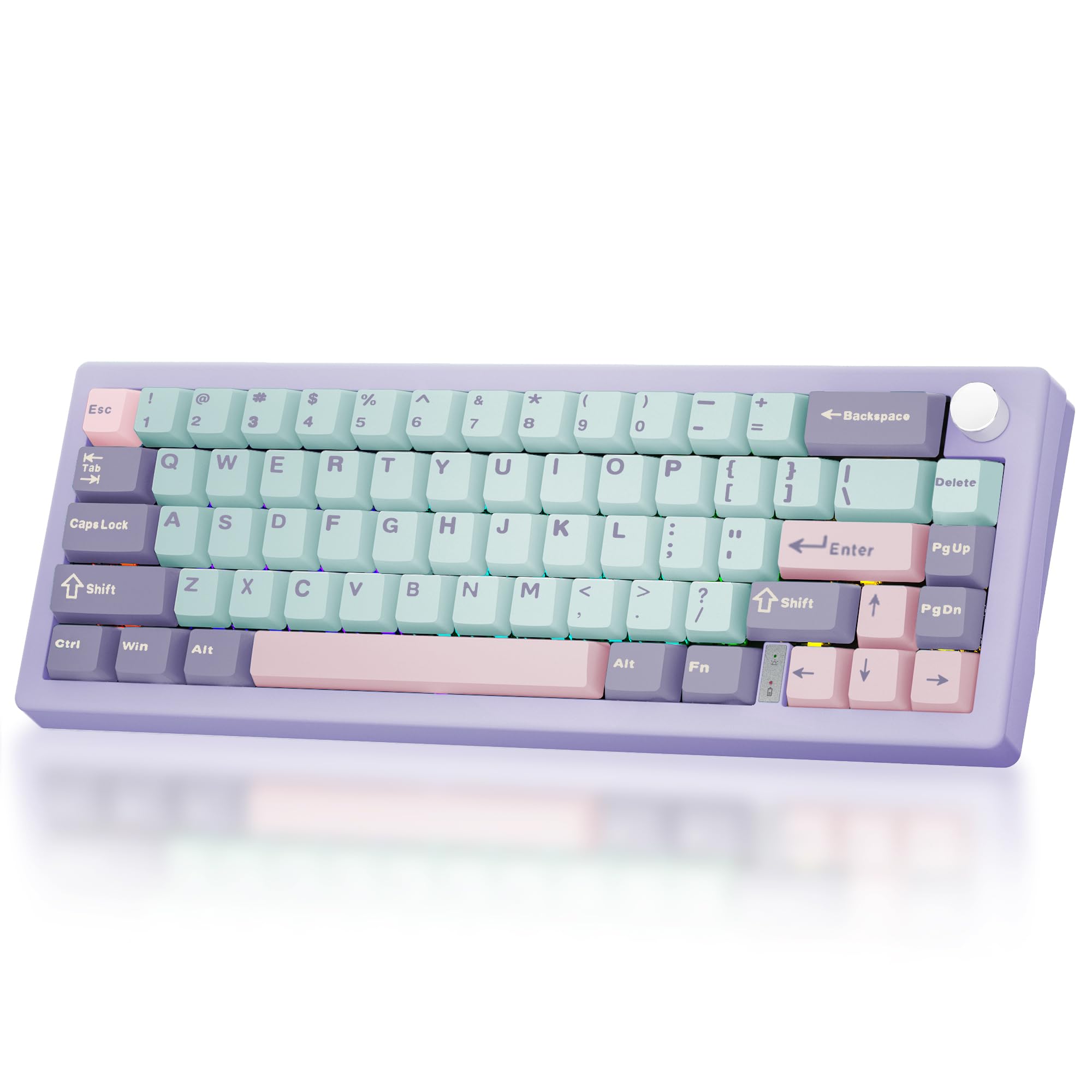 Snapklik.com : BOYI GMK67-65% Wireless Gasket RGB Gaming Keyboard