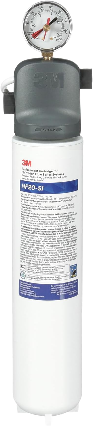 Amazon.com: 3M ICE120-SI Water Filtration System for Commercial Ice ...