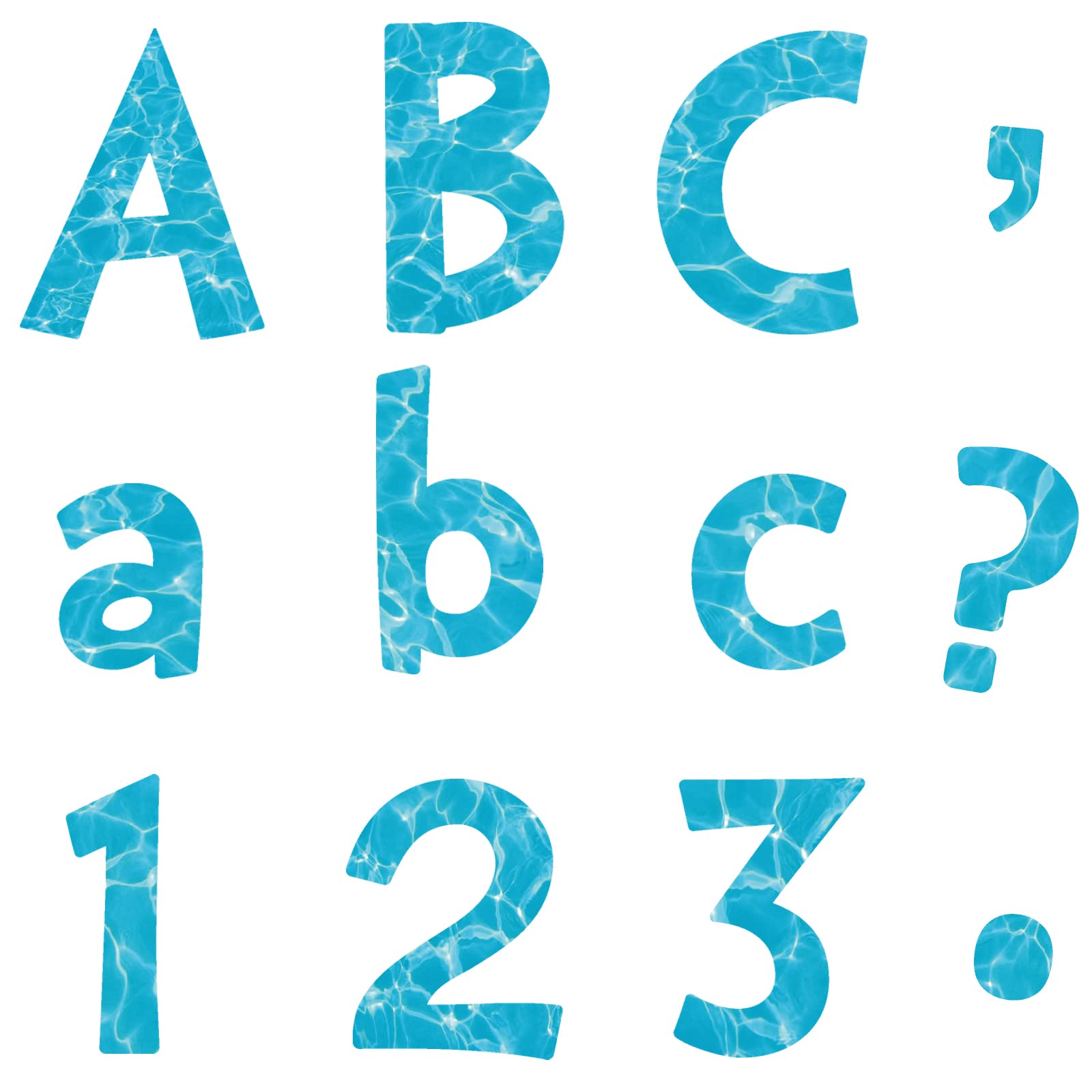 Snapklik.com : Tenare 134 Pieces 5 Inch Bulletin Board Letters Alphabet ...