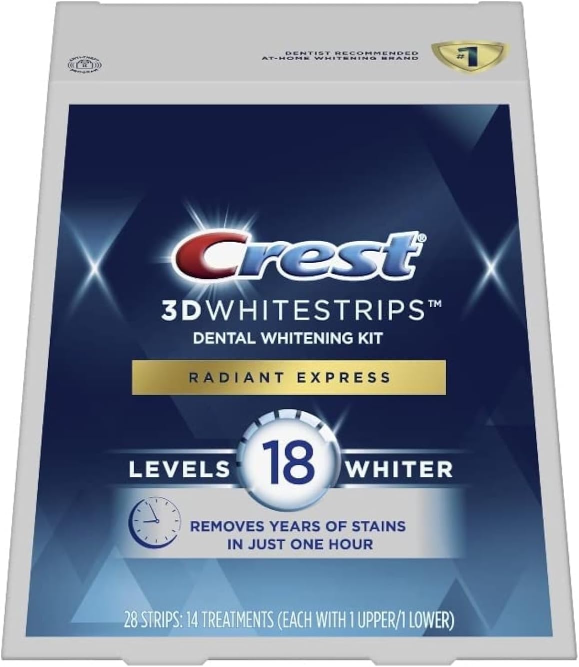 Free Shipping: Crest 3D White Professional Effects Whitestrips Teeth ...