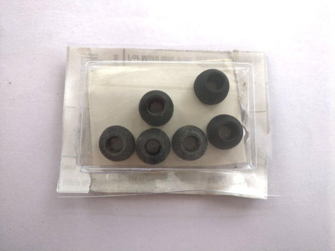 Crysendo Soft Silicone Rubber Earbuds Tips Eartips Earpads Earplugs in ...