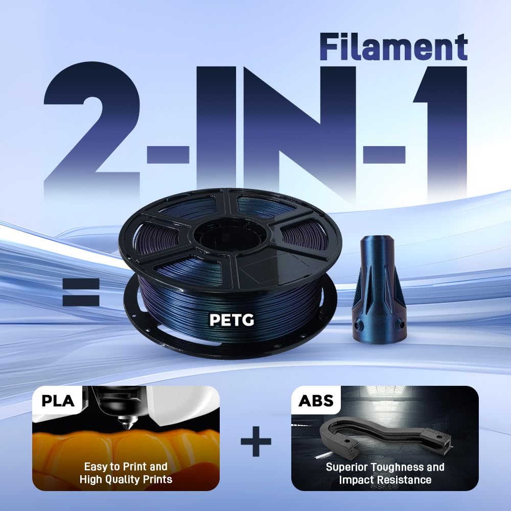 Snapklik.com : FLASHFORGE Chameleon HS PETG 3D Printer Filament Burnt ...