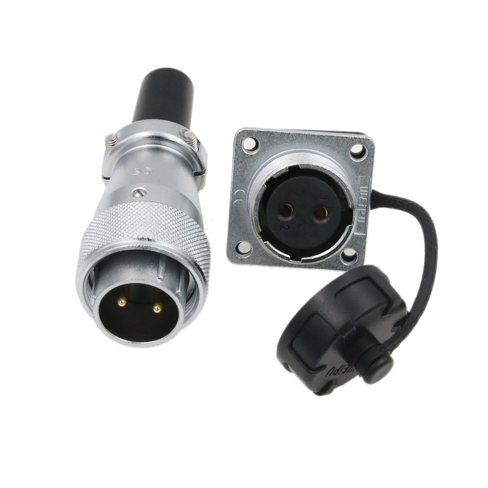 HangTon WS20 2 Pin Plug Socket Aviation Circular Power Electrical ...