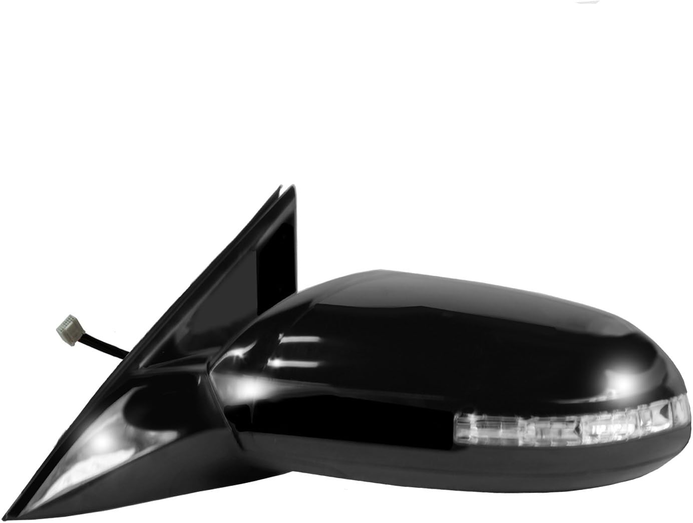Amazon.com: Fit System Driver Side Mirror for Nissan Maxima, Black w ...