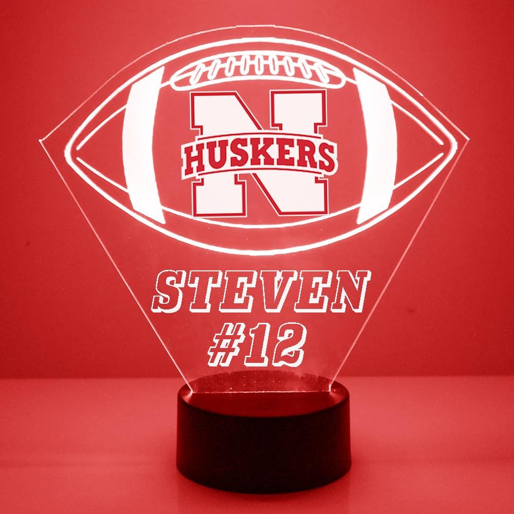 Officially Licensed University of Nebraska Cornhuskers Football Custom ...