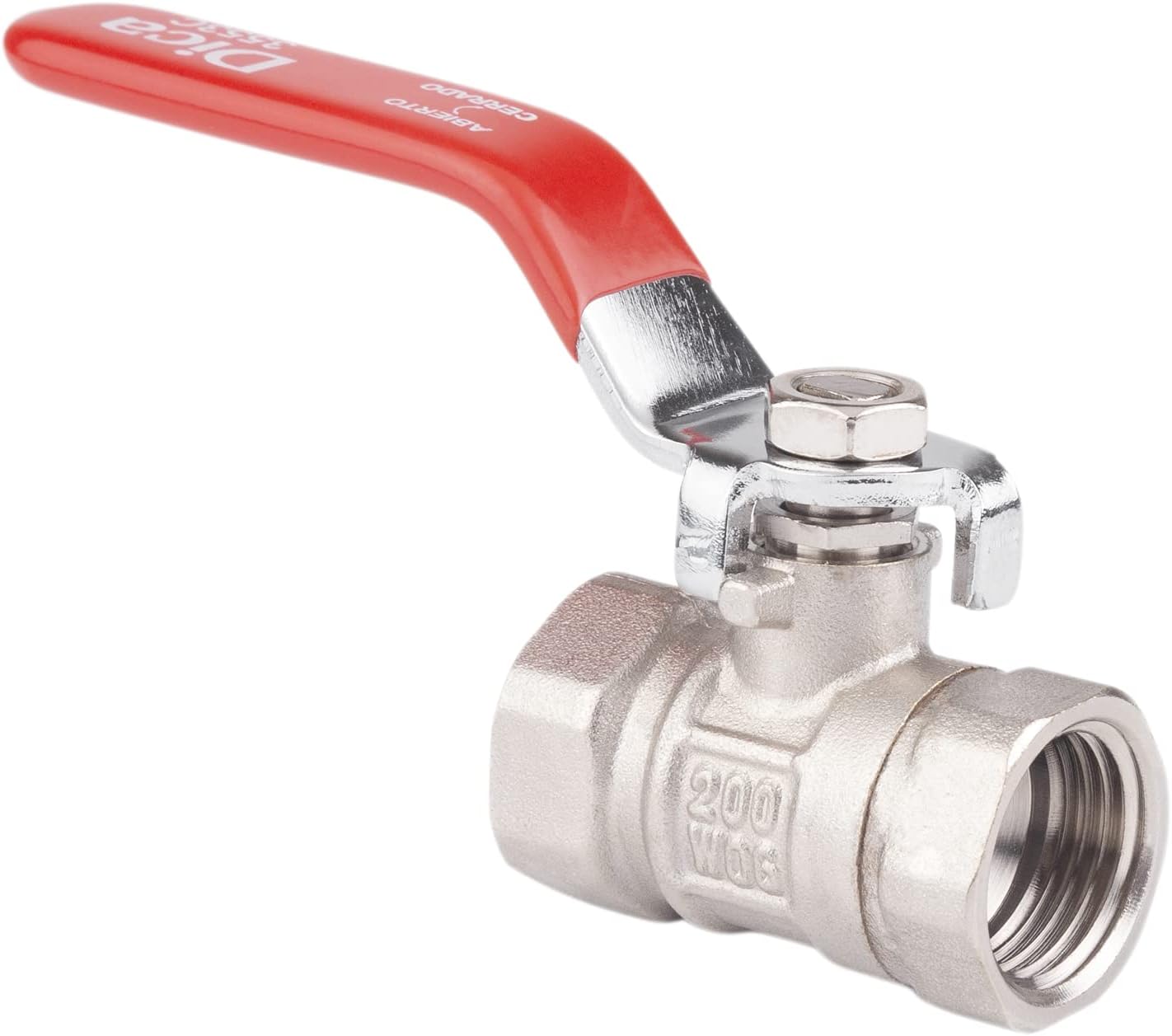 Dica 3553C.19 Threaded Ball Valve 3/4" - Amazon.com