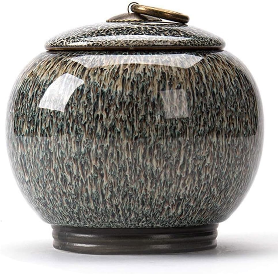 Tmendy Cremation Urns Medium Size Ceramics Adult Human Memorial Ashes ...