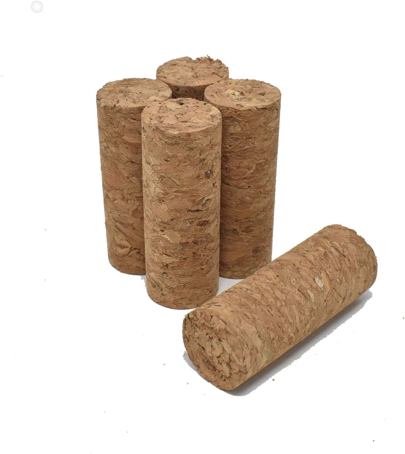 Amazon.com: Homeford Tall Cork Stopper, Natural, 3/4-Inch, 5-Count ...