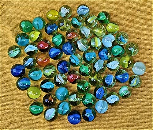 SSKR Kid's Colorful Playing Glass Marbles for Playing and Decoration ...