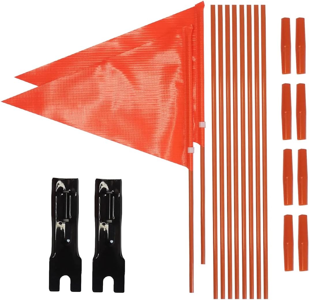 Amazon.com : Bell Sports FLAGGER Adult 6-ft Safety Flag Orange ...
