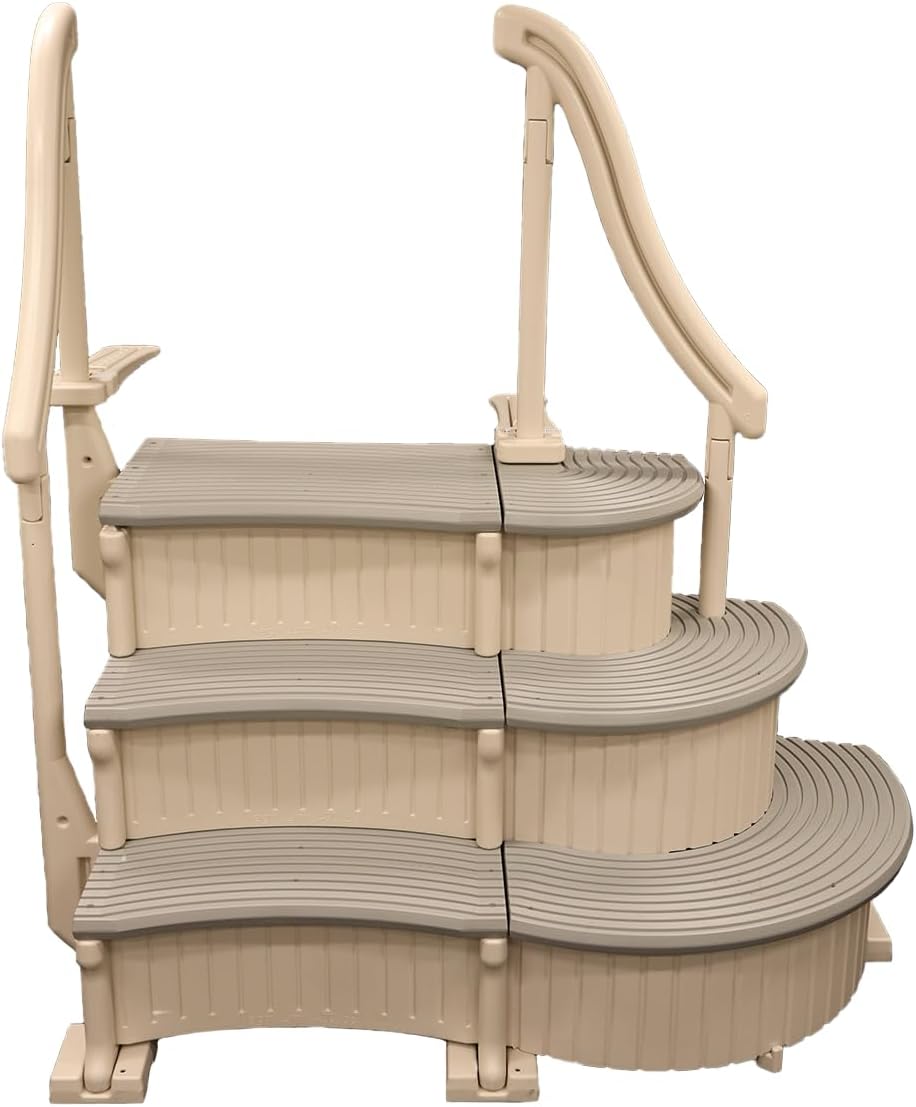 Amazon.com: Confer CCX-ADD 4-Step Above Ground Swimming Pool Entry ...