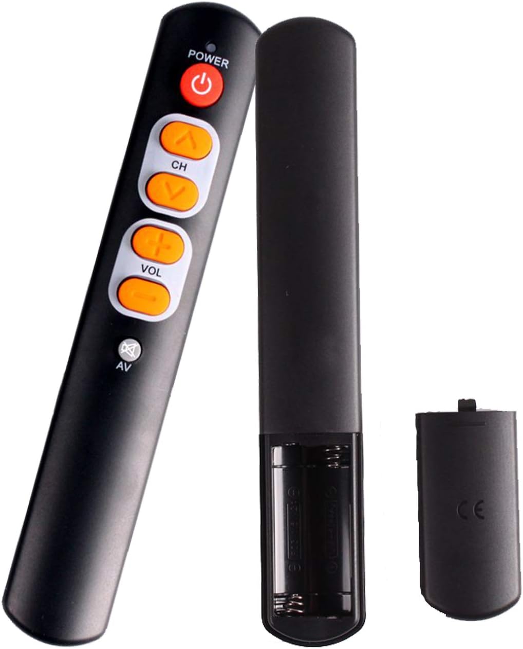 Amazon.com: Learning Remote Control 6 Keys Big Buttons Seniors Elderly ...