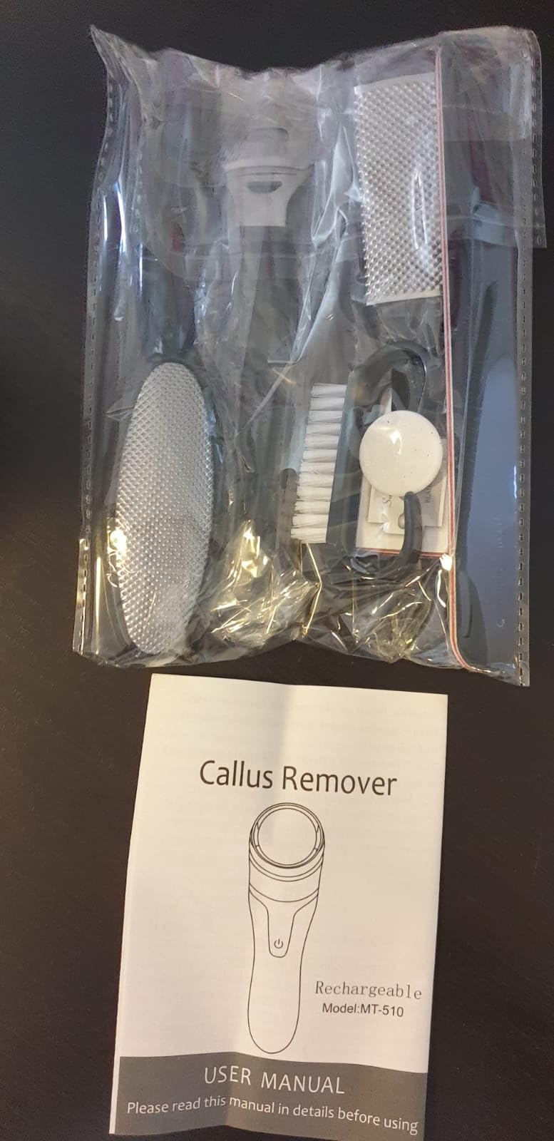 Electric Callus Remover for Feet(with Dander Vacuum Cleaner ...