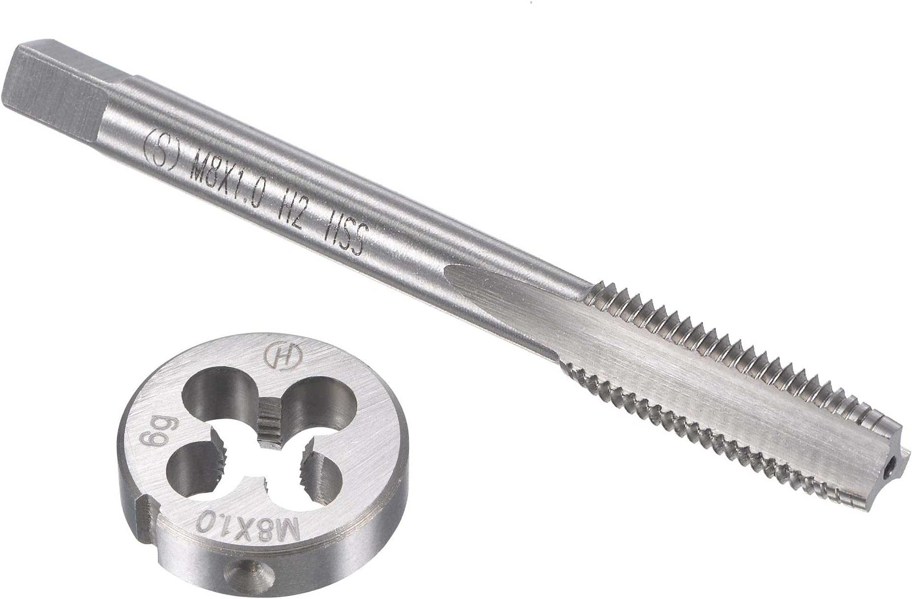 Amazon.com: uxcell M11 x 1mm Metric Tap and Die Set, Machine Thread ...