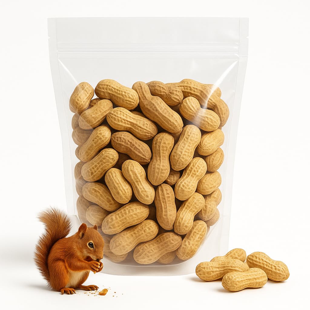 Amazon.com: Sky | Premium USA Grown, Raw Peanuts in Shell for Squirrels ...