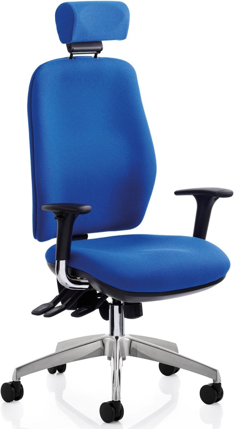 Ocee Design Re-act Deluxe office chair with headrest : Amazon.co.uk ...