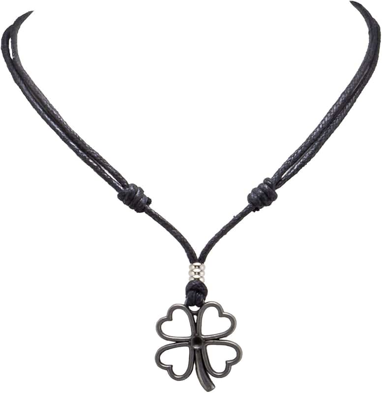 Amazon.com: black clover necklace