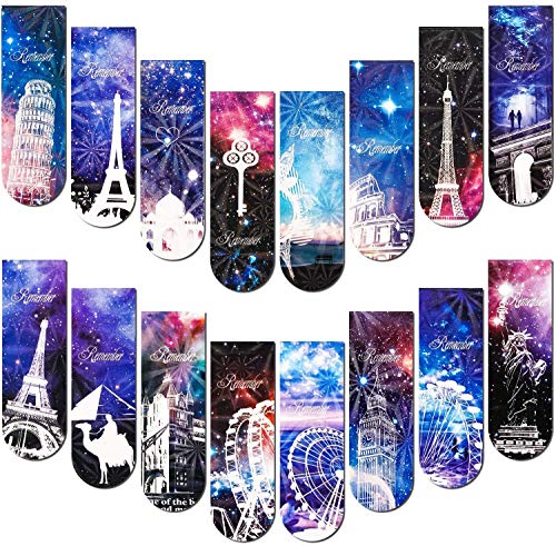 Pack of 30 Magnetic Bookmarks, Page Clips, Bookmarks, Magnetic Page ...