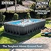 Amazon.com: Intex 26367EH 24' x 12' x 52" Rectangular XTR Frame ...
