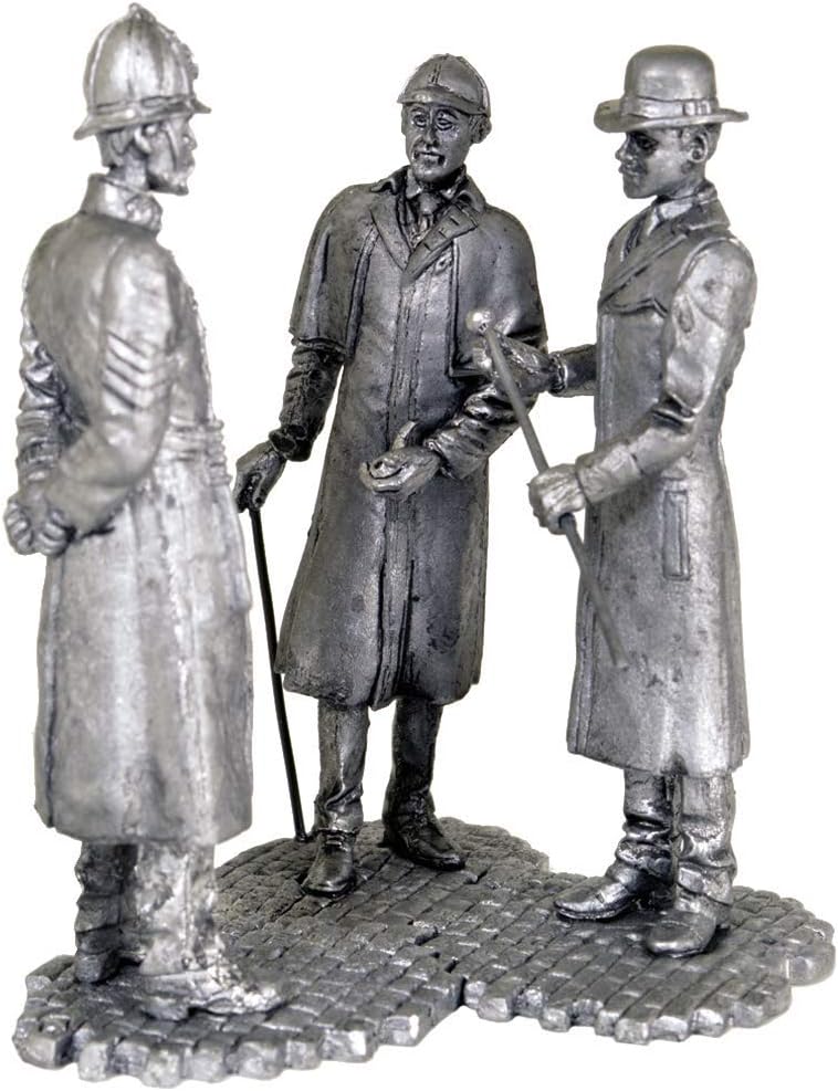 Amazon.com: Sherlock Holmes, Dr. Watson and Inspektor G. Lestrade ...