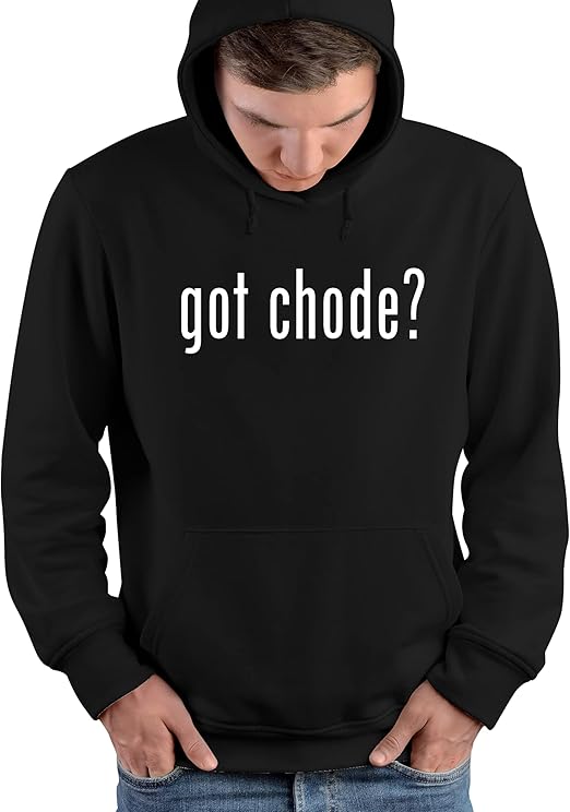 got chode? - Men's Soft Graphic Hoodie Sweatshirt, Black, XXX-Large ...