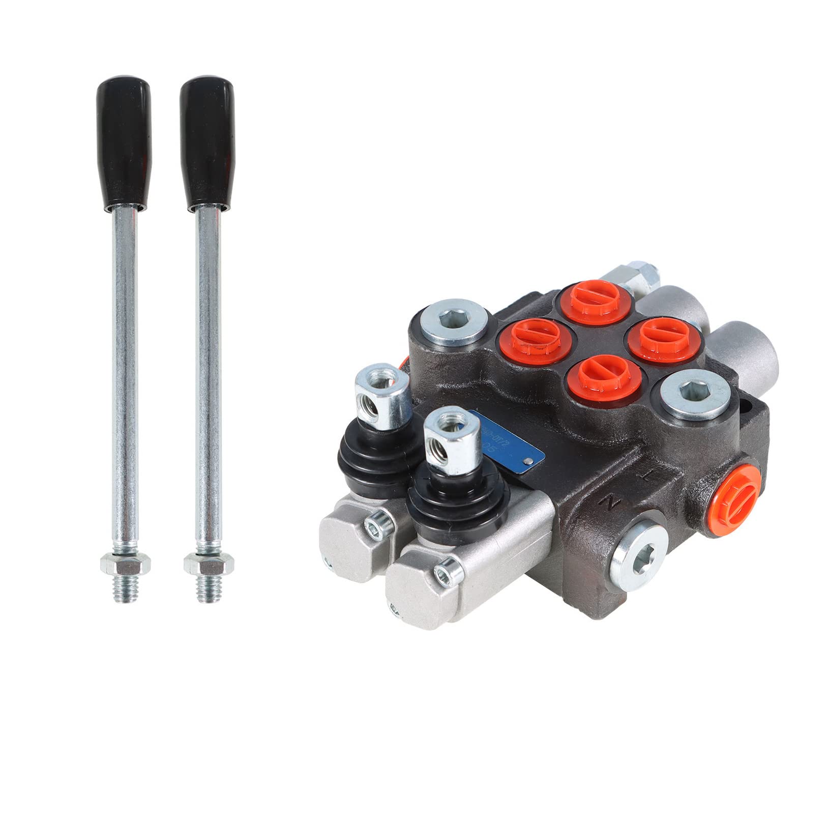 Amazon.com: raseparter 2 Spool Hydraulic Directional Double Acting ...