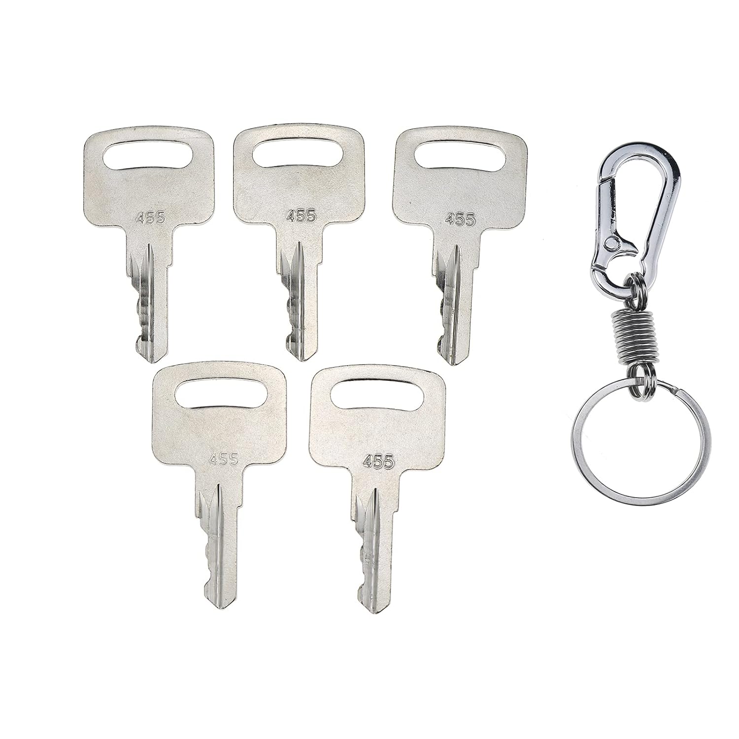 Amazon.com: ZTUOAUMA 5X Ignition Keys 455 104466 with Key Chain for ...