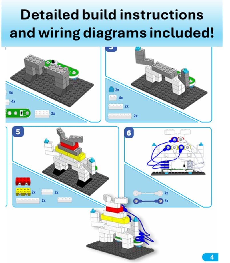 Snapklik.com : Snap Circuits BRIC Light, Building Bricks & Electric ...