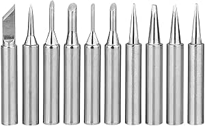 EZONEDEAL Soldering Iron Tip Kit, 900M Solder Tips Replacement Kit ...