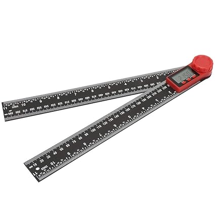 Digital Angle Finder Ruler, Stainless Steel Protractors High Accuracy 360 Degrees Angle ...