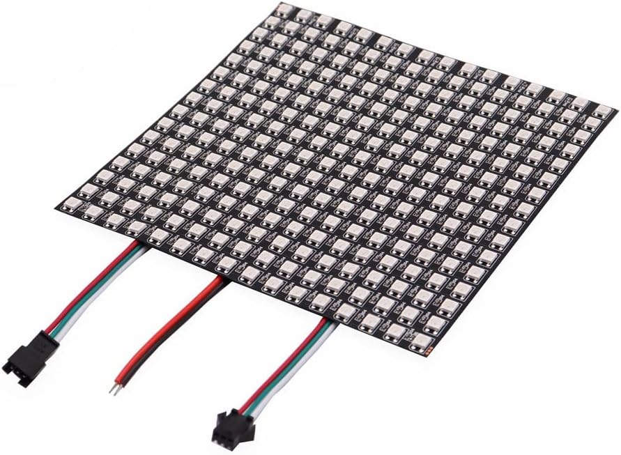 Amazon.com: WESIRI 8x32 LED Matrix 256 Pixels WS2812B Digital Flexible ...