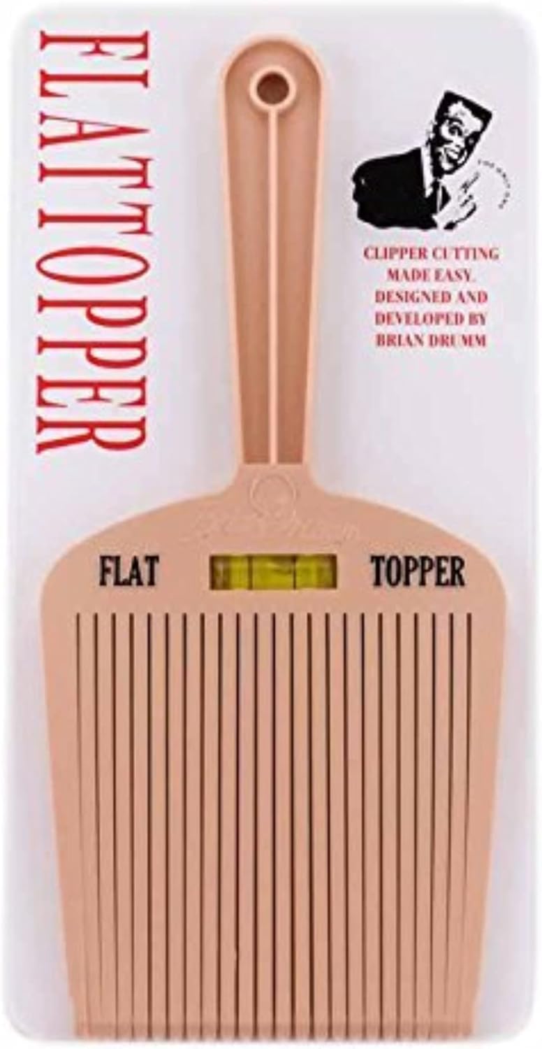 Brian Drumm Flattopper I Machine Comb, White : Amazon.co.uk: Beauty