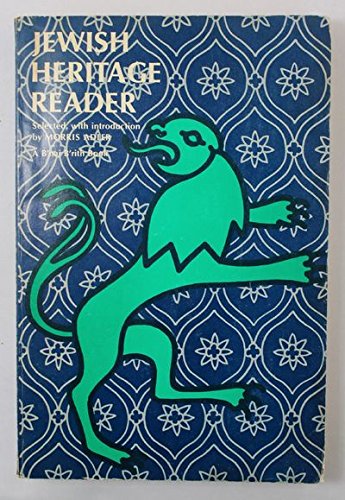 Jewish Heritage Reader: Adler, Morris Rabbi: 9780800843762: Amazon.com ...
