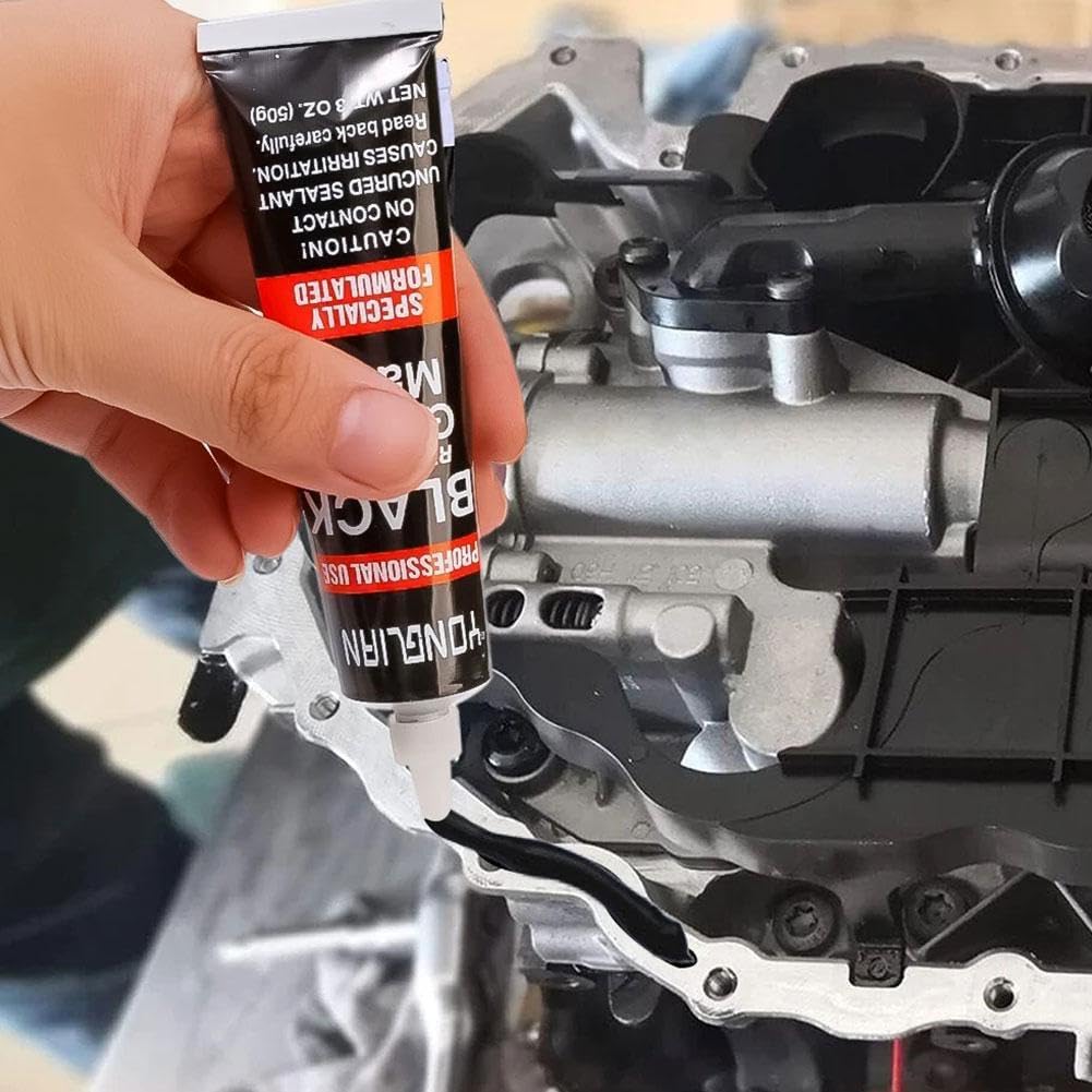 RTV Silicone Gasket Maker Black Hi-Temp Sealant Oil, 48% OFF