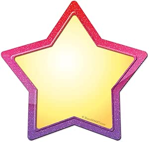 Amazon.com: StoreSMART Write-On Star Magnets - 500-Pack - Yellow Center ...