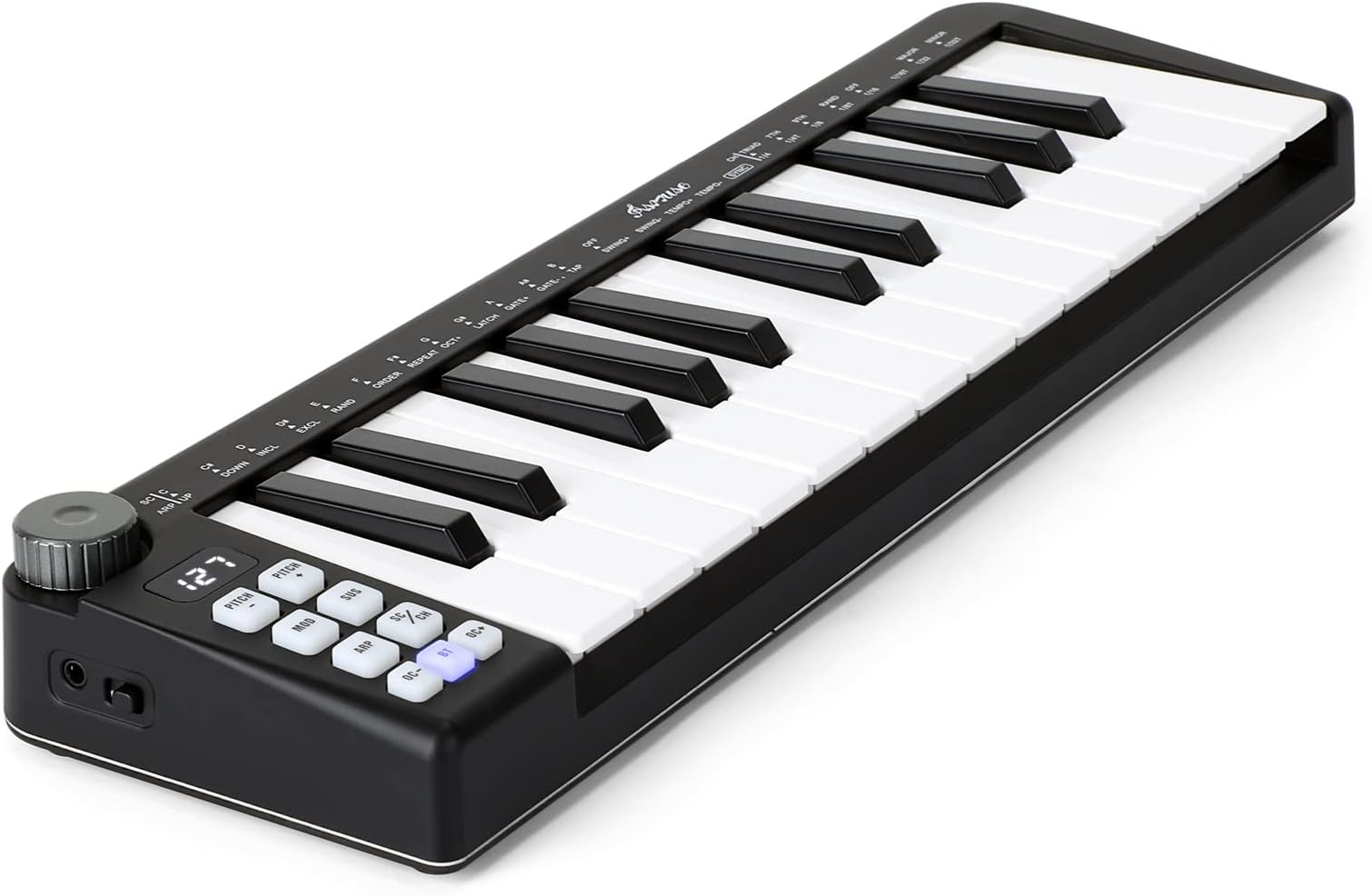 Amazon.com: MIDIPLUS AKM320 USB MIDI Keyboard Controller, Black, 32-key ...