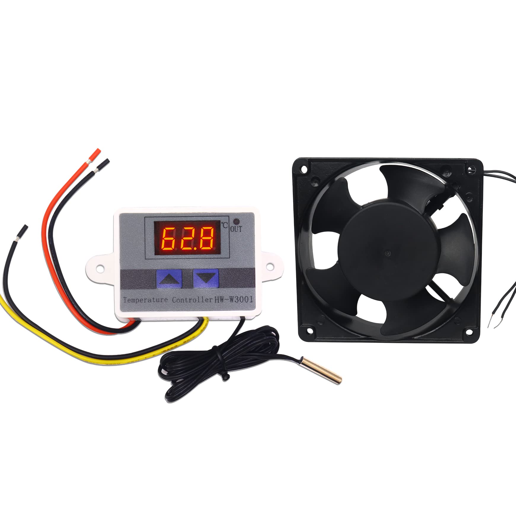 Electronic Spices Combo of HW-W3001 Temperature Controller Thermostat ...