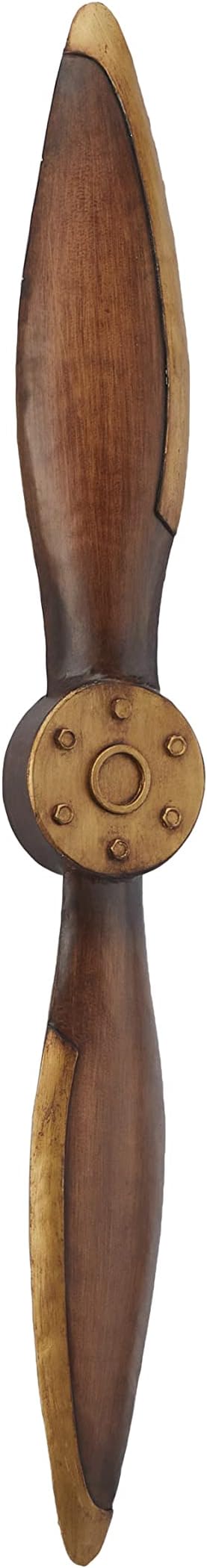 Amazon.com: Deco 79 51675 Propeller Wall Decor Metallic Tone Makes It ...