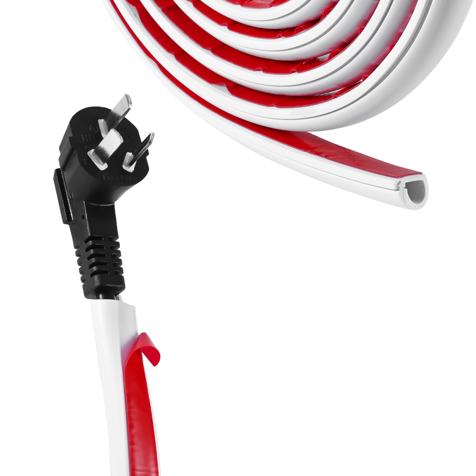 Amazon.com: Wall Cord Hider, 39.4 Inch Self-Adhesive Wire Covers Floor ...