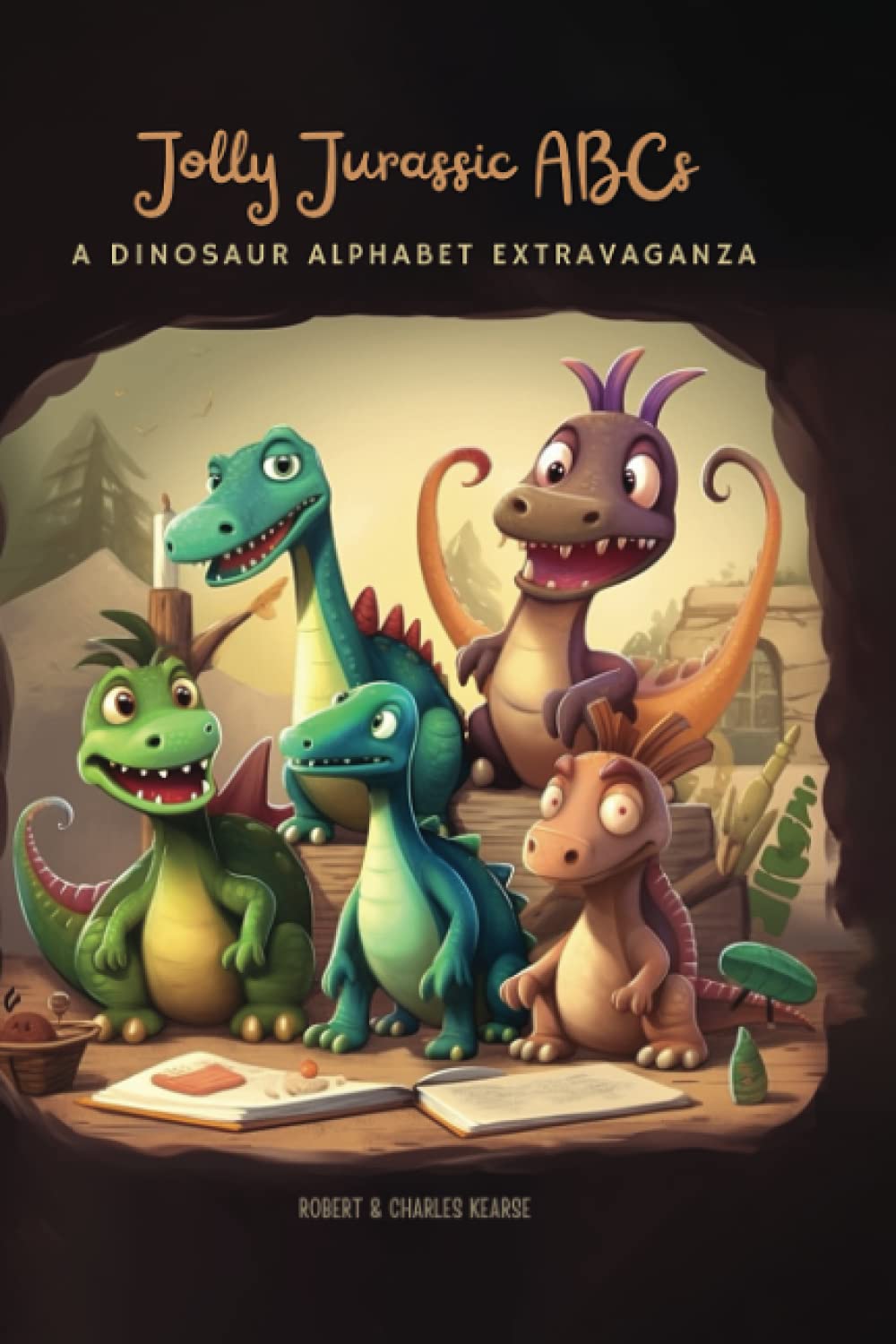 Jolly Jurassic ABC's: A Dinosaur Alphabet Extravaganza: Kearse Jr ...