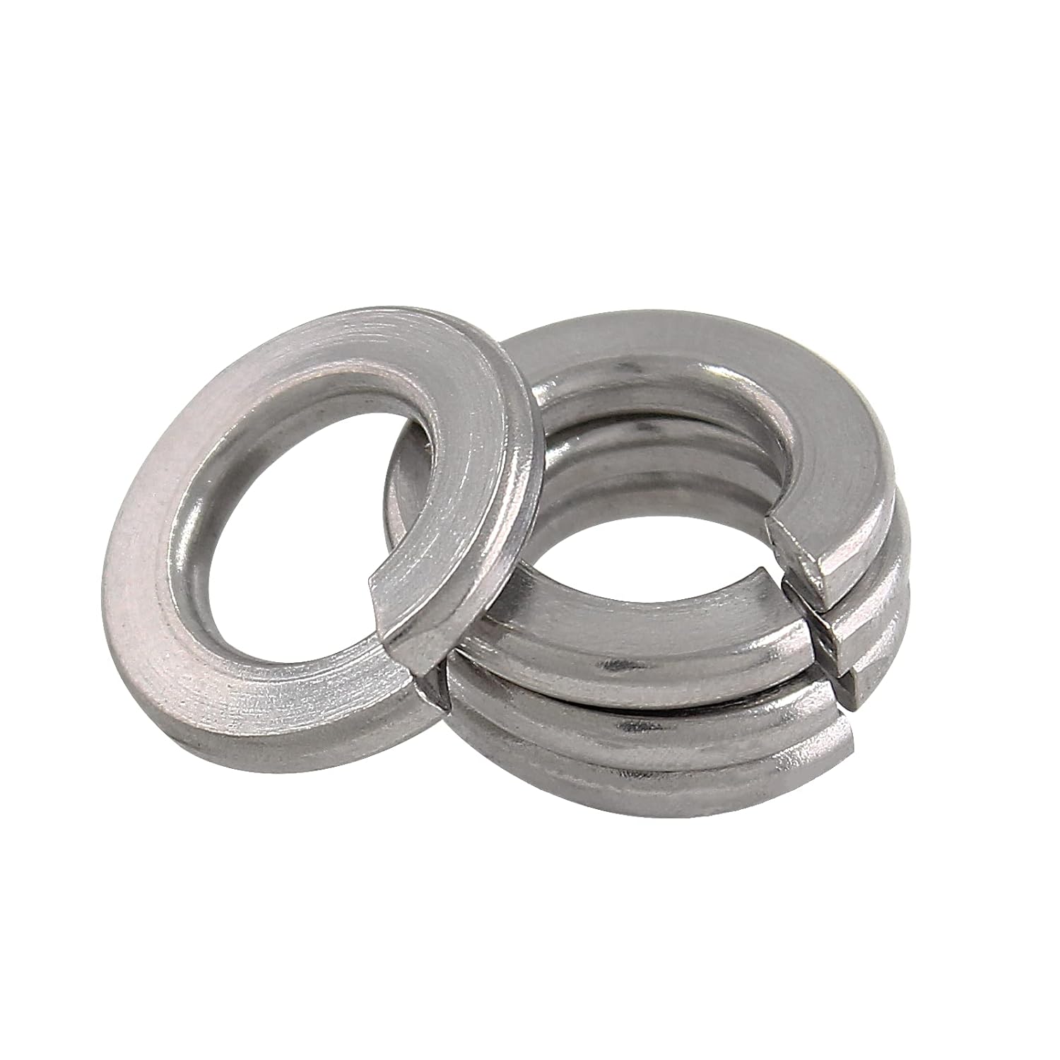 Amazon.com: Rierdge 1/4 Split Lock Washer 304 Stainless Steel Spring ...