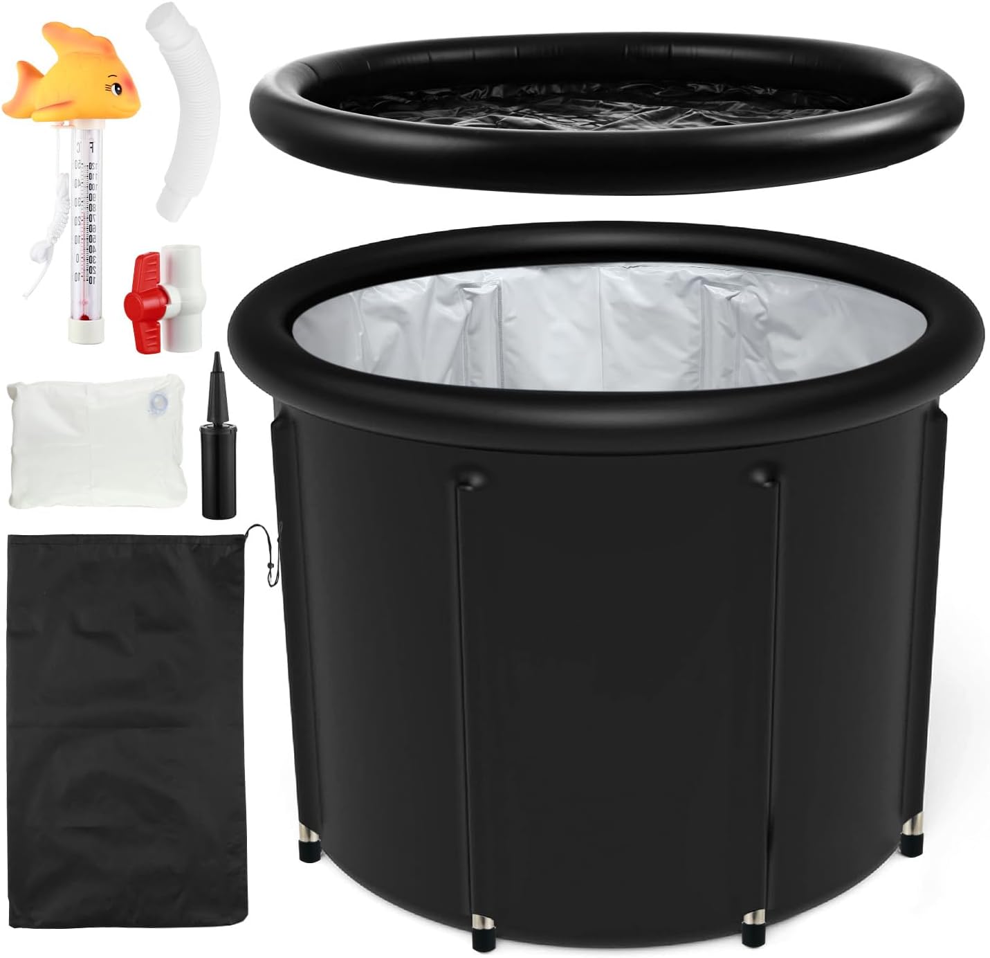Amazon.com: Ice Bath Tub for Athletes Cold Plunge Tub for Adults 32 ...