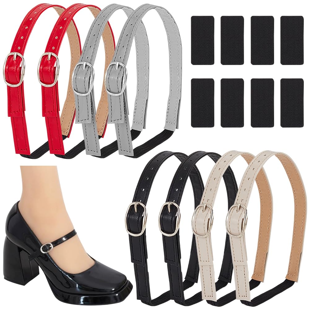 Amazon.com: PH PandaHall 4 Colors Leather Shoe Strap, Detachable Ankle ...