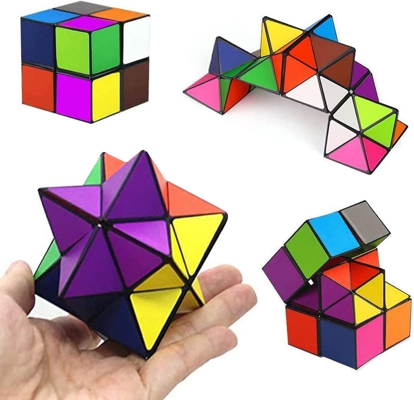 Tech MD Magic Star Cube 2 Infinity Cube Star Cube Magic Cube Set ...