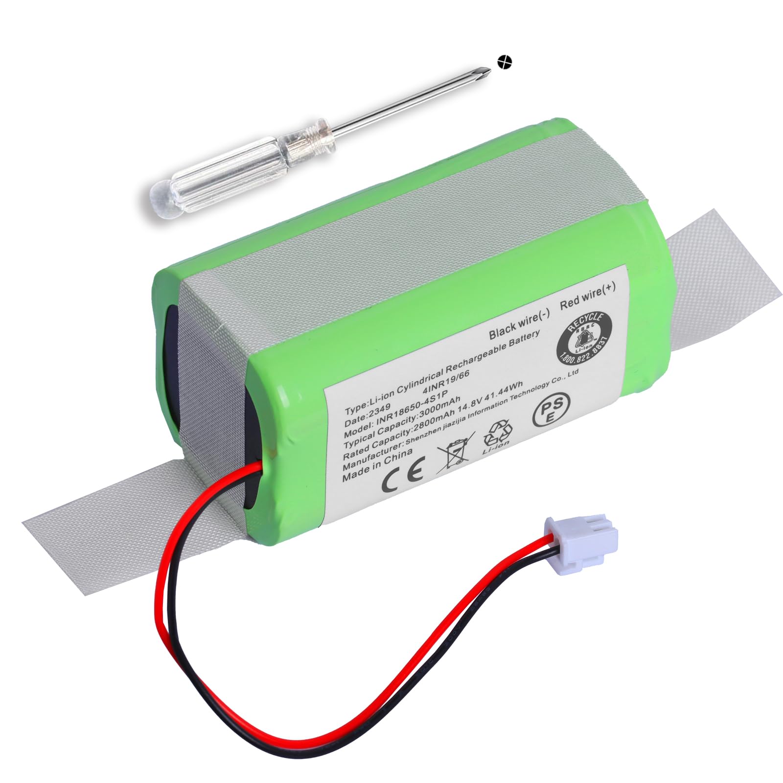 Amazon.com: JOTACT RVBAT850 41.44Wh Battery Replacement for Shark Ion ...