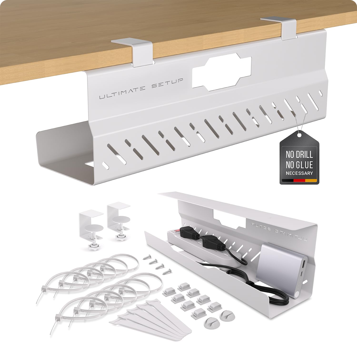 5 Best Cable Management For Standing Desk | No More Tangled Cords