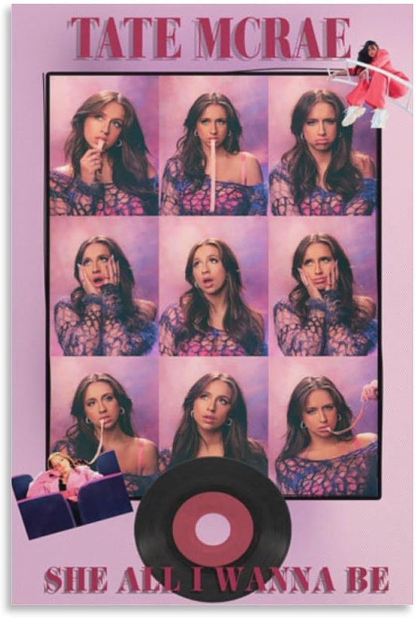 Amazon.com: Tate Mcrae 1 Canvas Poster Bedroom Decoration Landscape ...